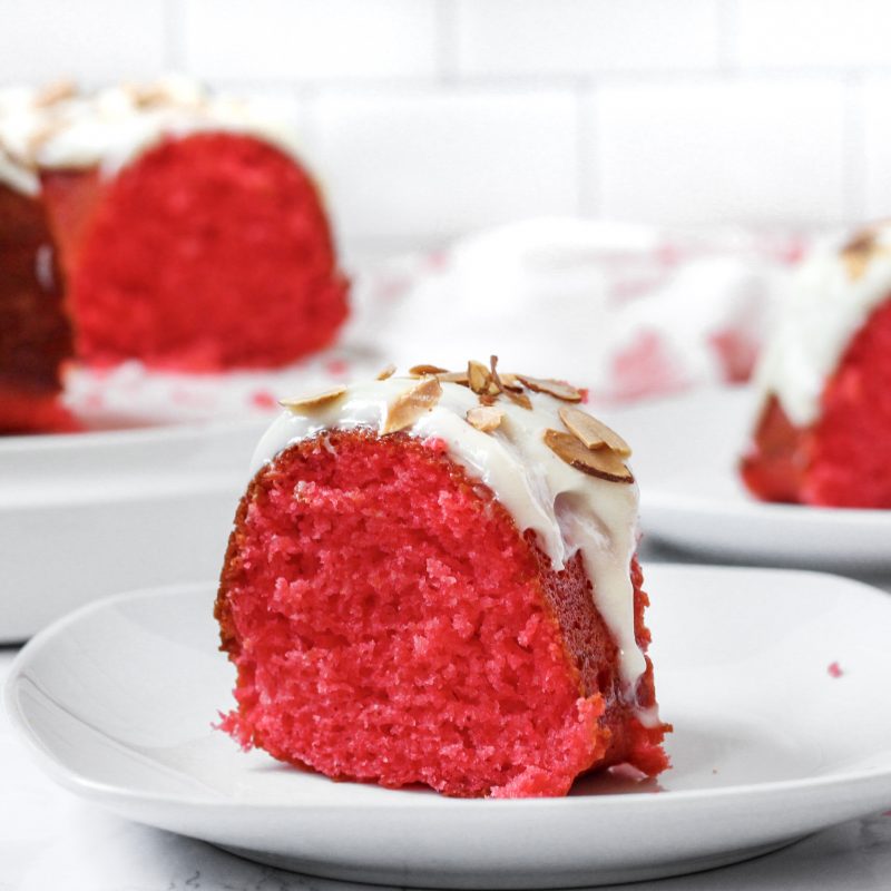 Raspberry Cake - A Seasoned Greeting - Delightfully Sweet