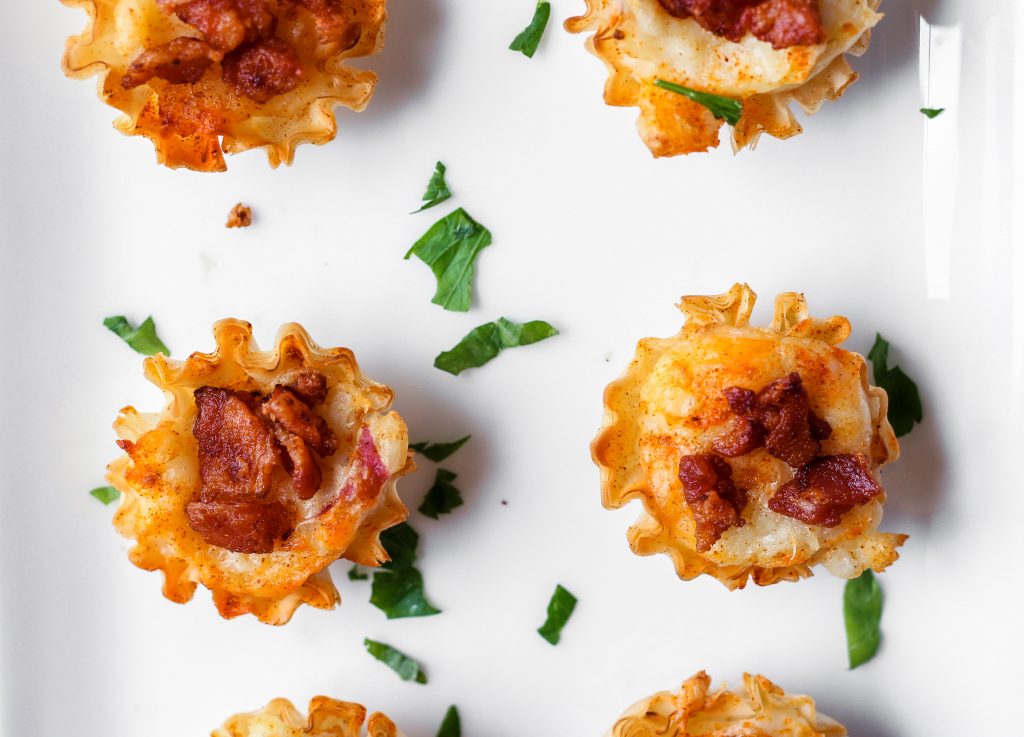 Loaded Potato Bites - A Seasoned Greeting
