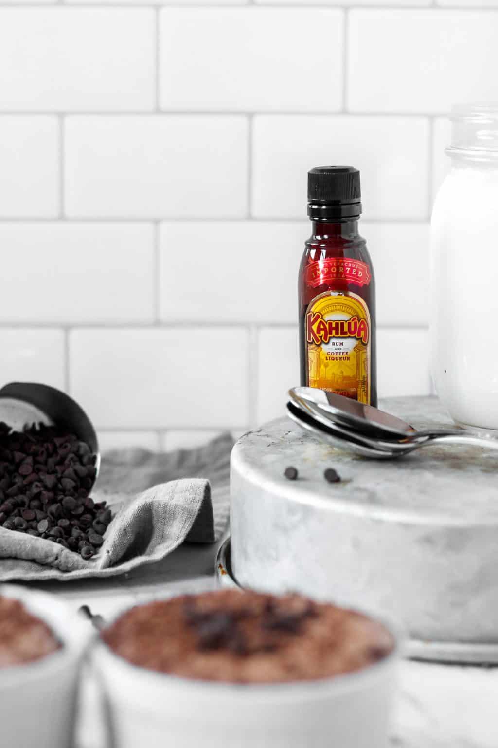 Chocolate Mousse with Kahlua - A Seasoned Greeting