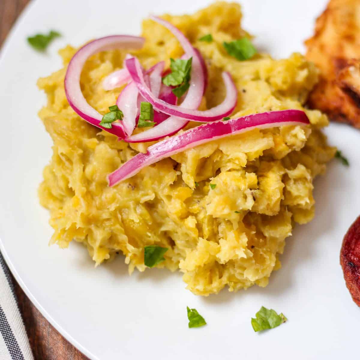 Mangu - A Seasoned Greeting - Easy Dominican Breakfast
