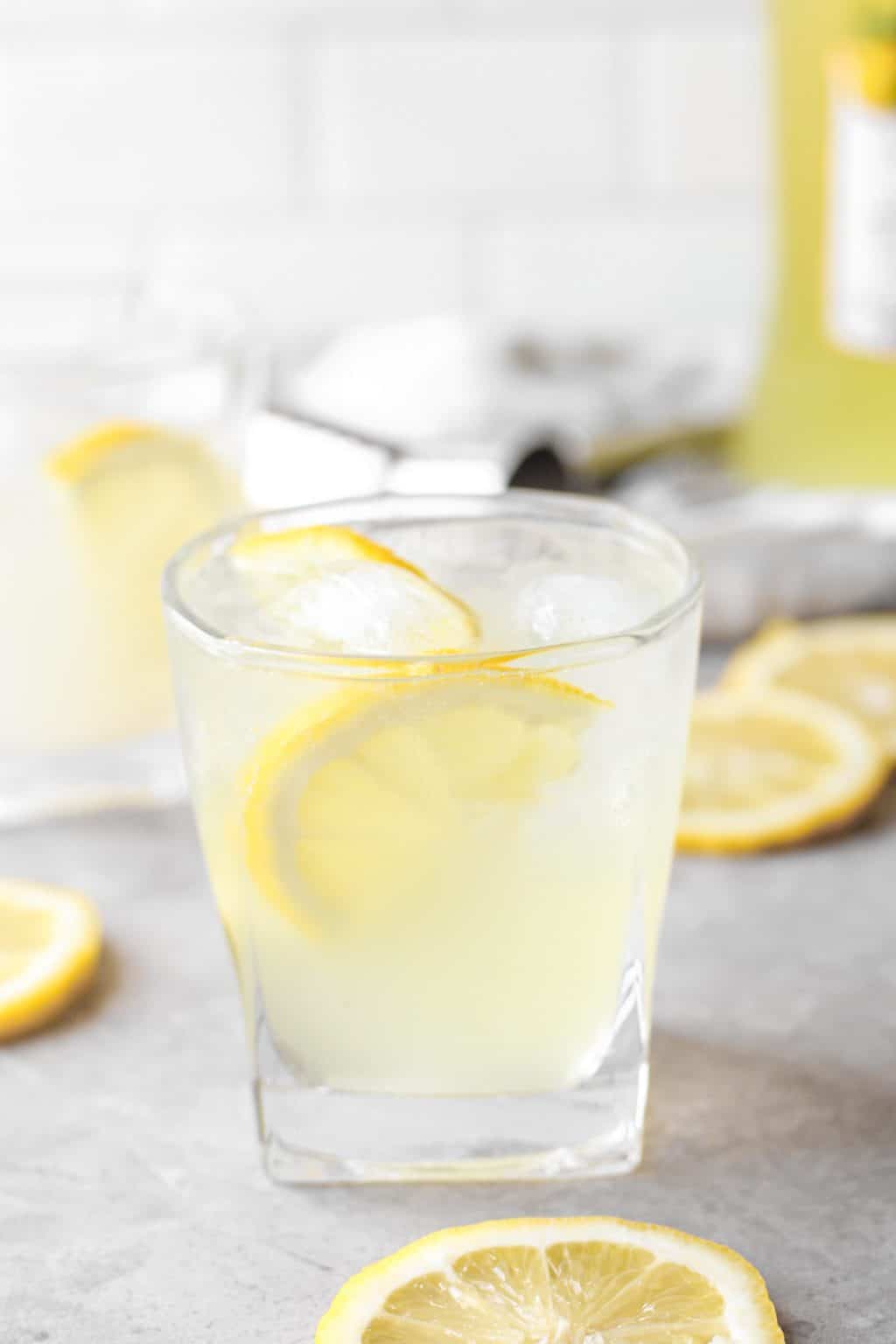 Limoncello and Vodka Cocktail - A Seasoned Greeting
