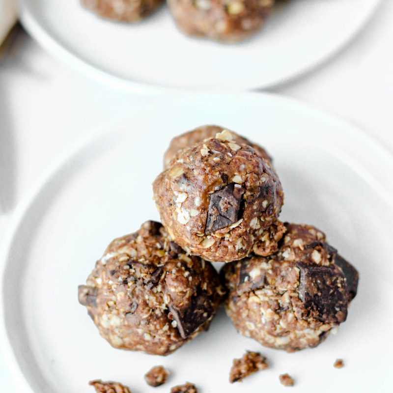 Nutella Energy Bites - A Seasoned Greeting - A protein packed breakfast
