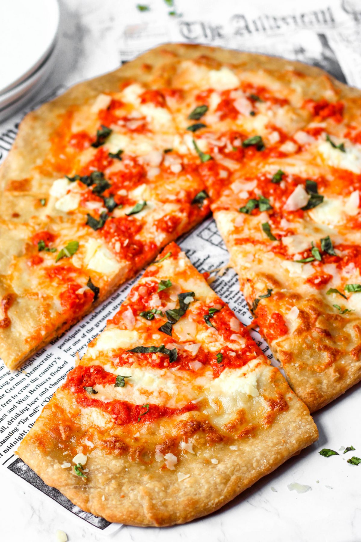 Roasted Red Pepper Pizza - A Seasoned Greeting