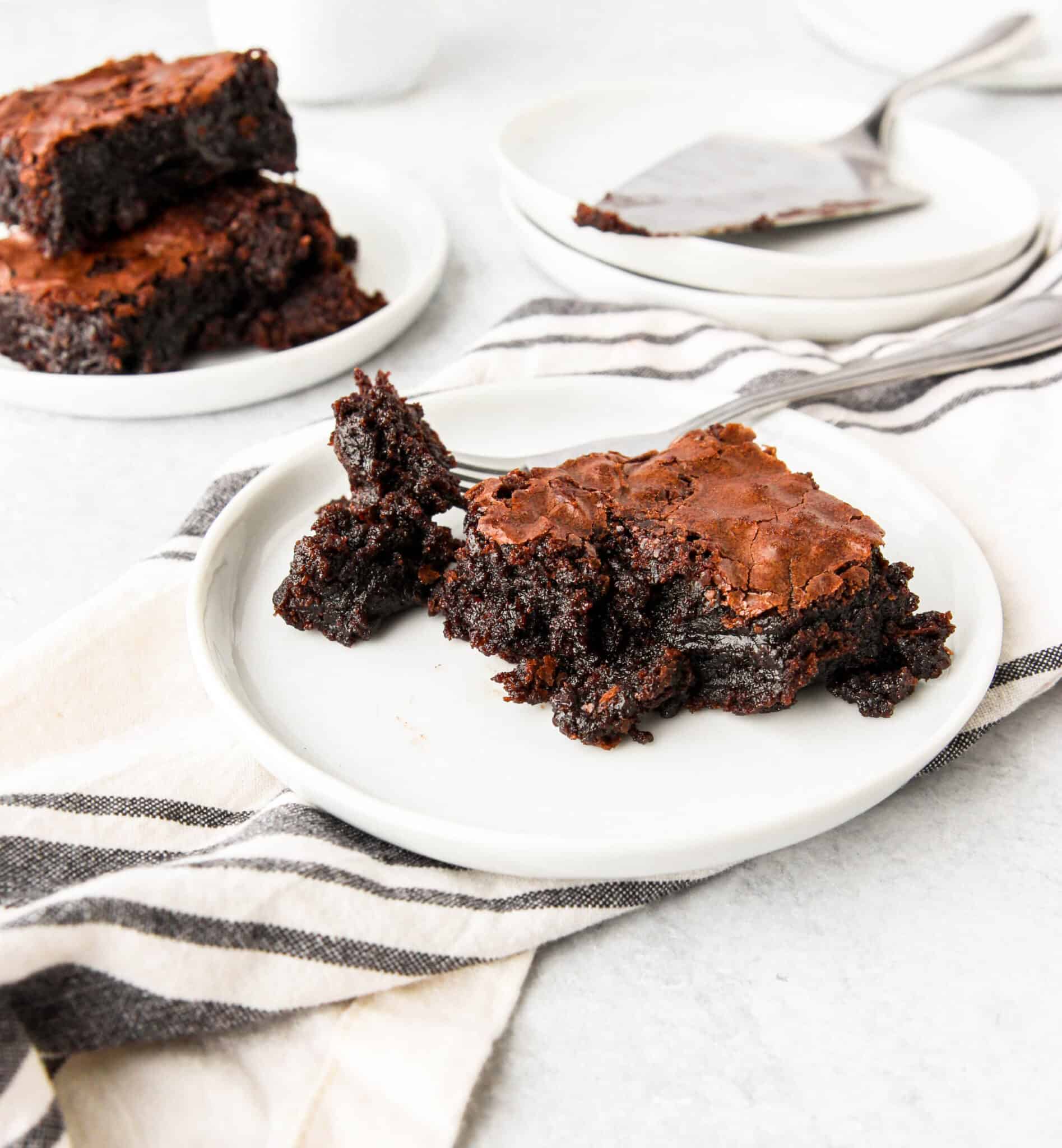 Fudgy Molasses Box Brownies - A Seasoned Greeting