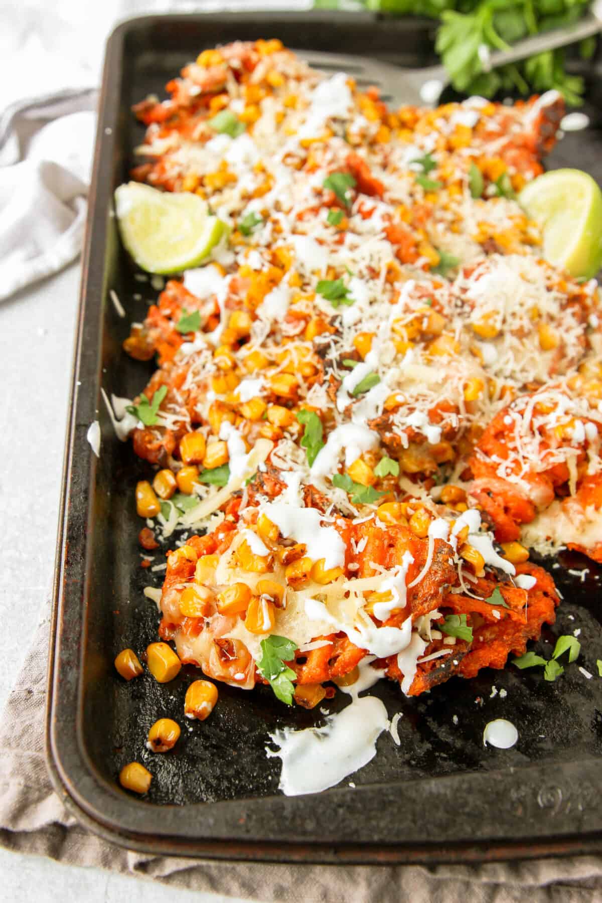 Mexican Street Corn Fries - A Seasoned Greeting