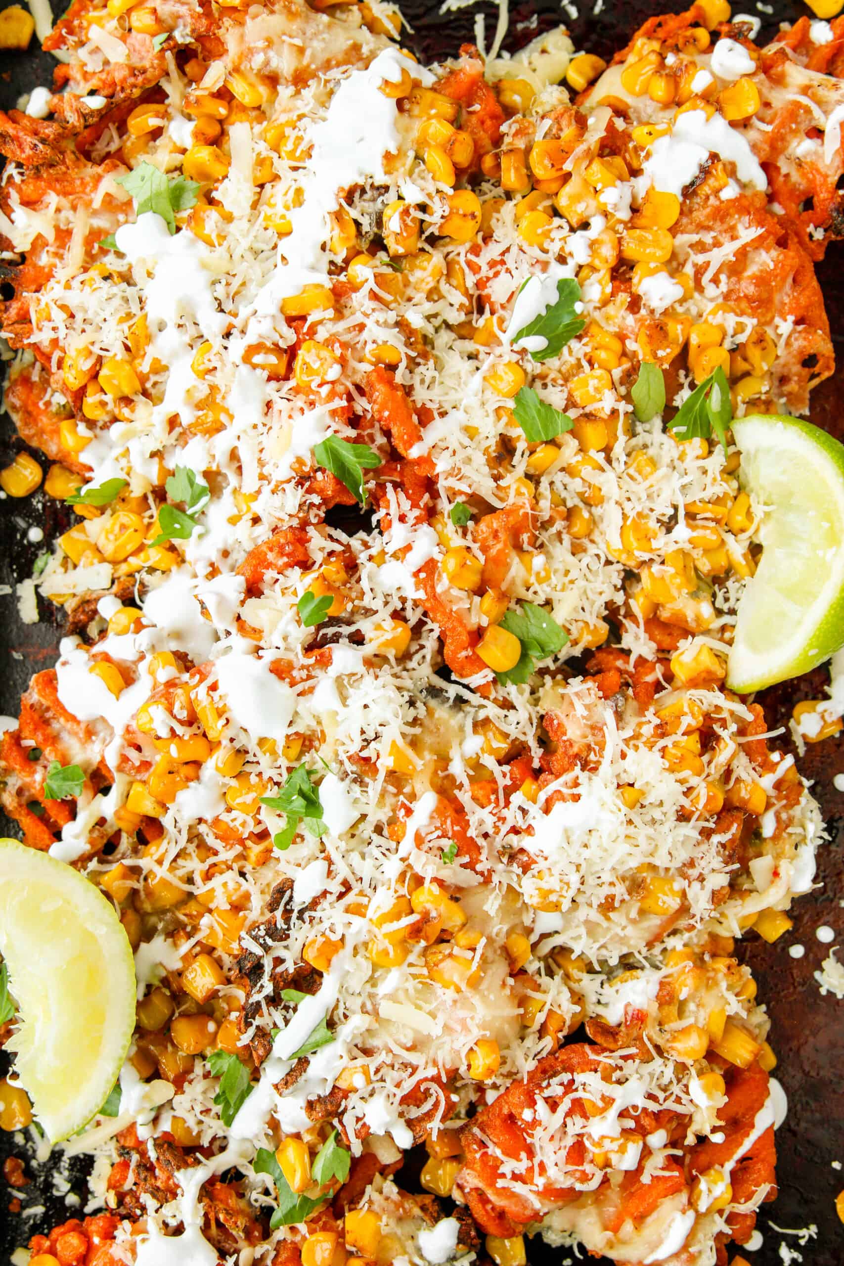 Mexican Street Corn Fries - A Seasoned Greeting