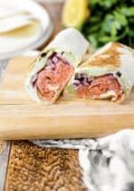 Smoked Salmon Wrap - A Seasoned Greeting