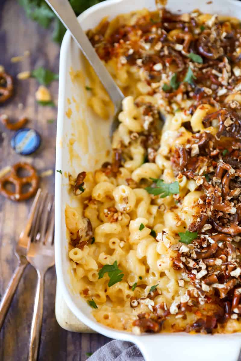 Beer Mac and Cheese - A Seasoned Greeting
