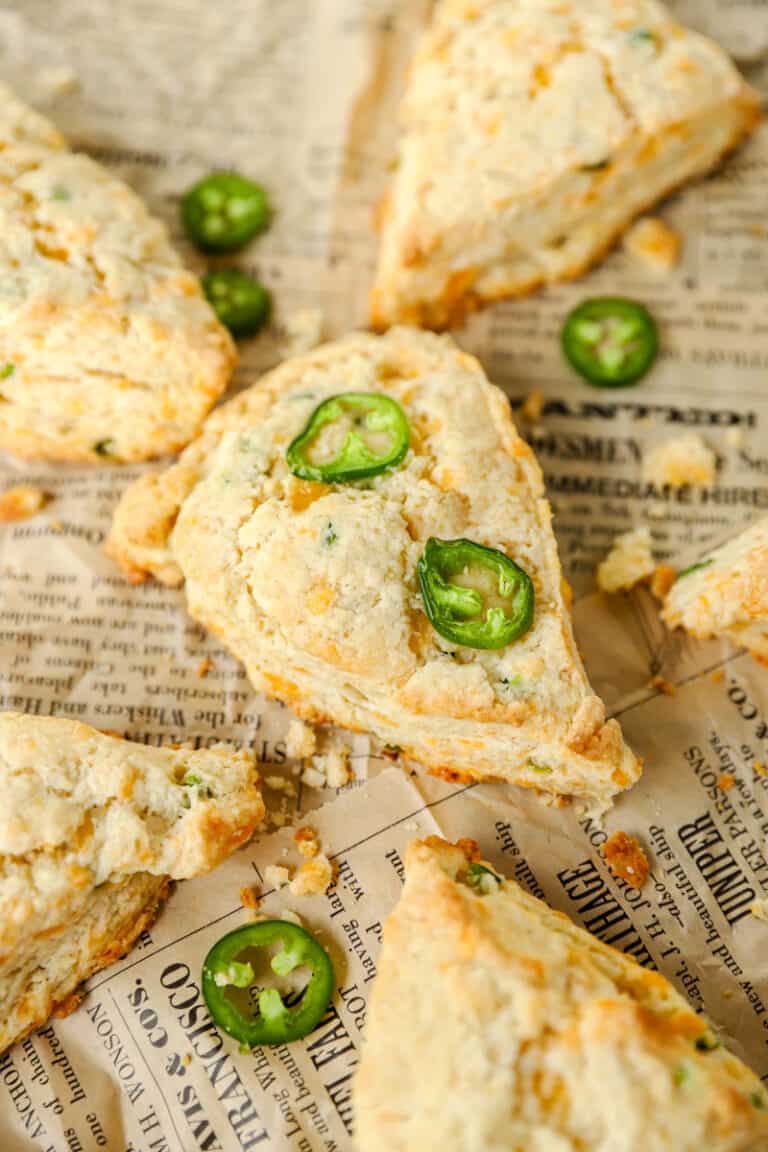 JalapeÃ±o Cheddar Scones - A Seasoned Greeting