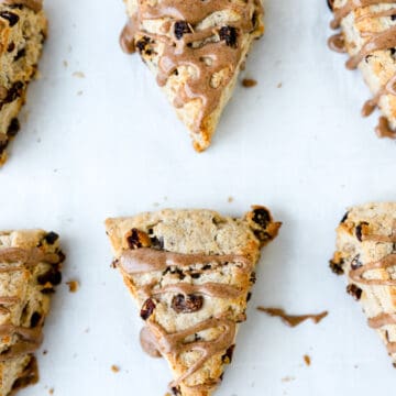 Cinnamon Raisin Scones - A Seasoned Greeting