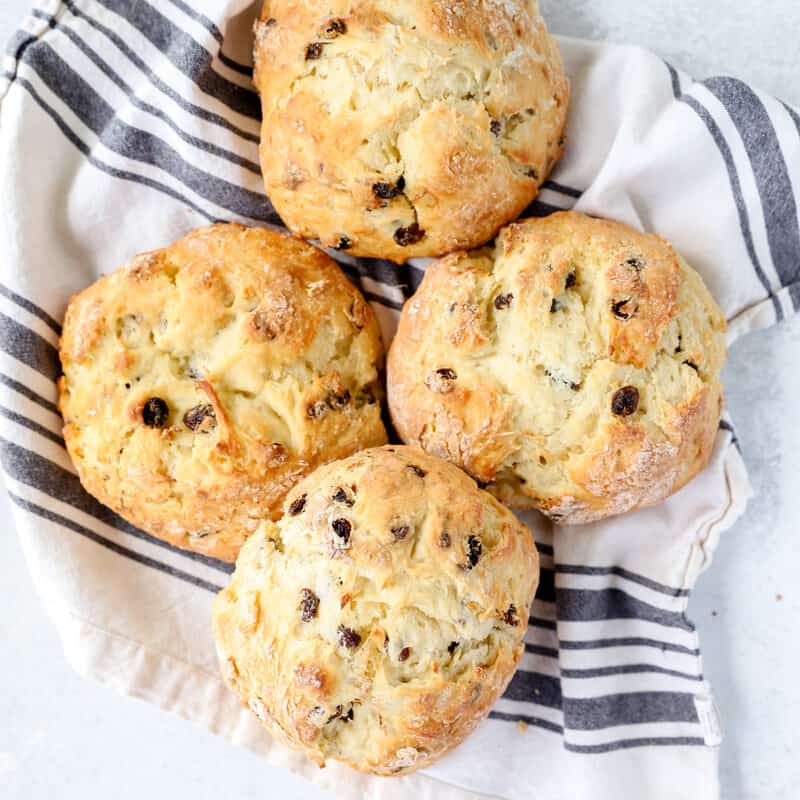 Mini Irish Soda Bread - A Seasoned Greeting