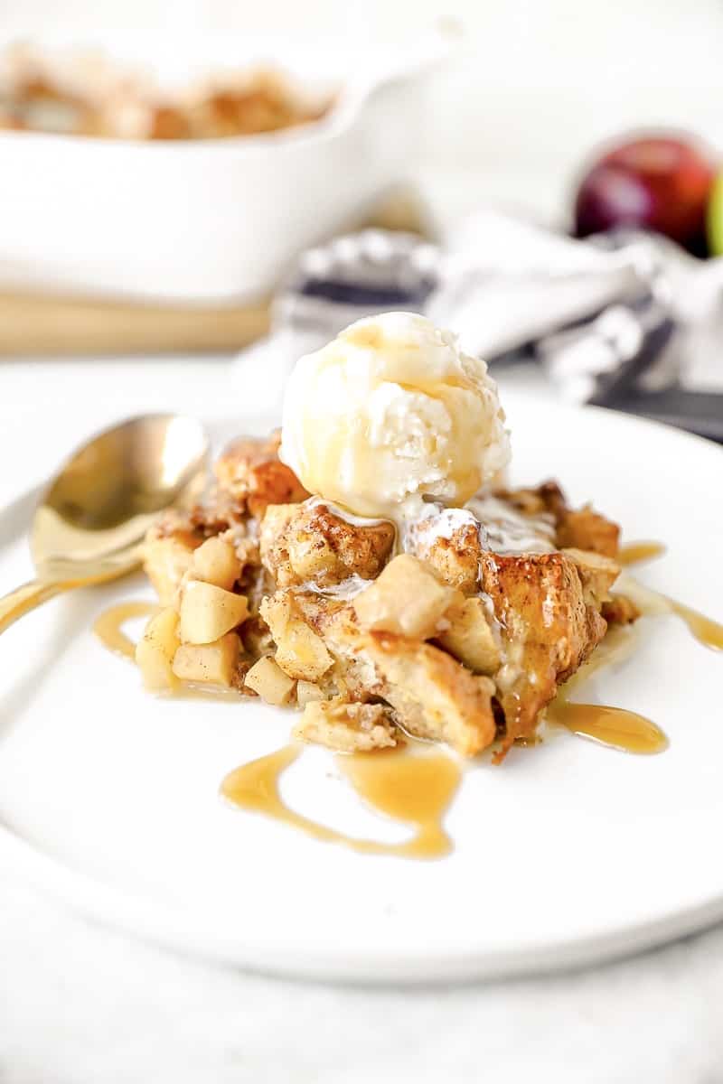 Biscuit Bread Pudding - A Seasoned Greeting