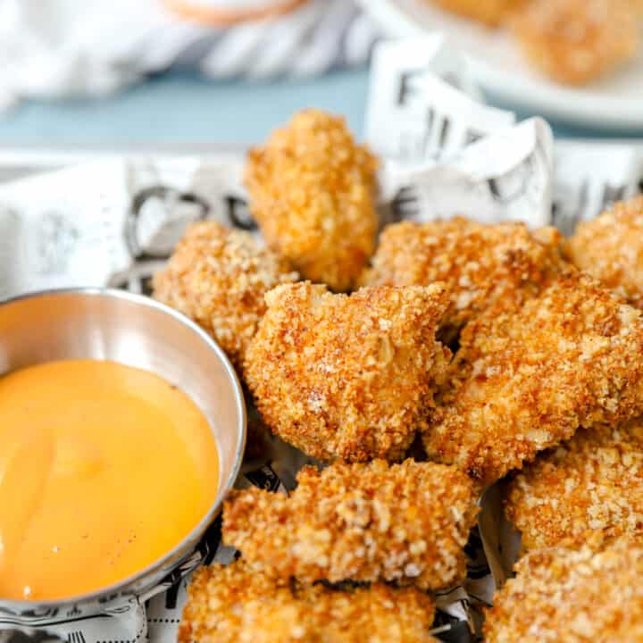 Spicy Chicken Nuggets - A Seasoned Greeting