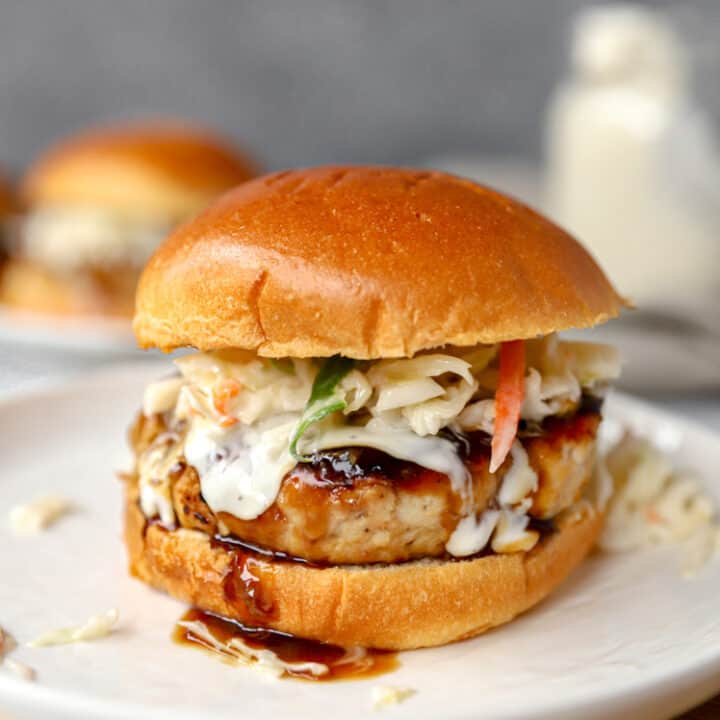 Chicken Teriyaki Burgers - A Seasoned Greeting