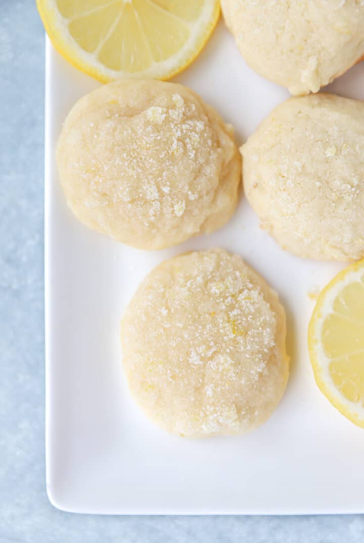 Chewy Lemon Cookies - A Seasoned Greeting
