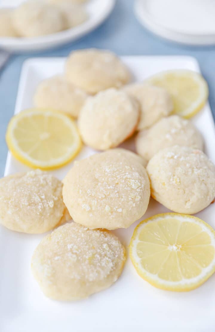 Chewy Lemon Cookies - A Seasoned Greeting