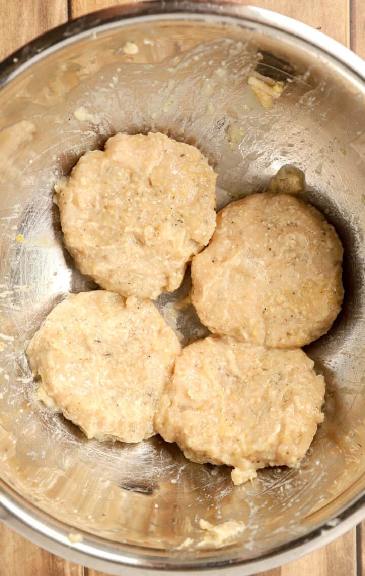 Chicken Parm Burgers - A Seasoned Greeting