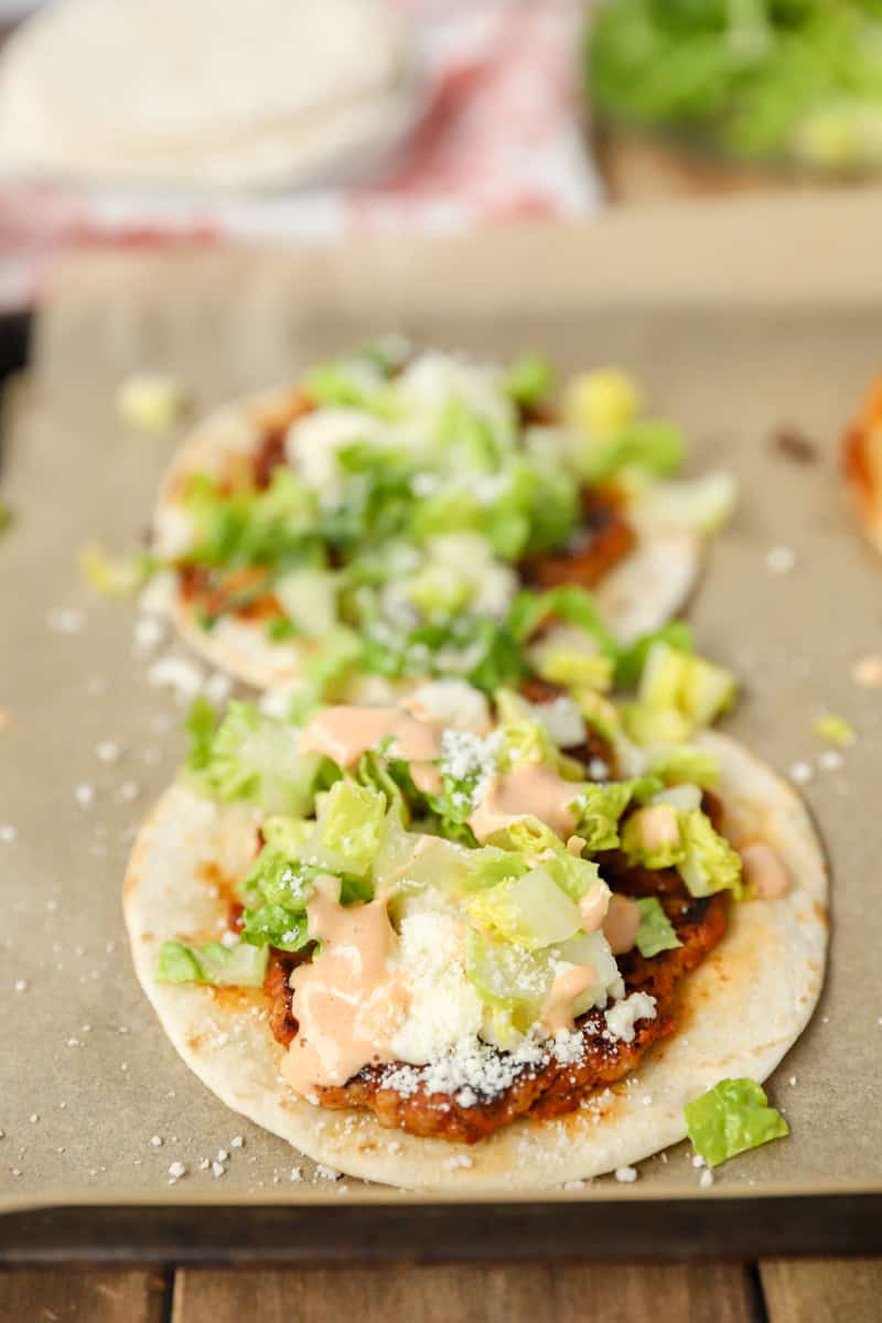 Smash Chicken Tacos - A Seasoned Greeting