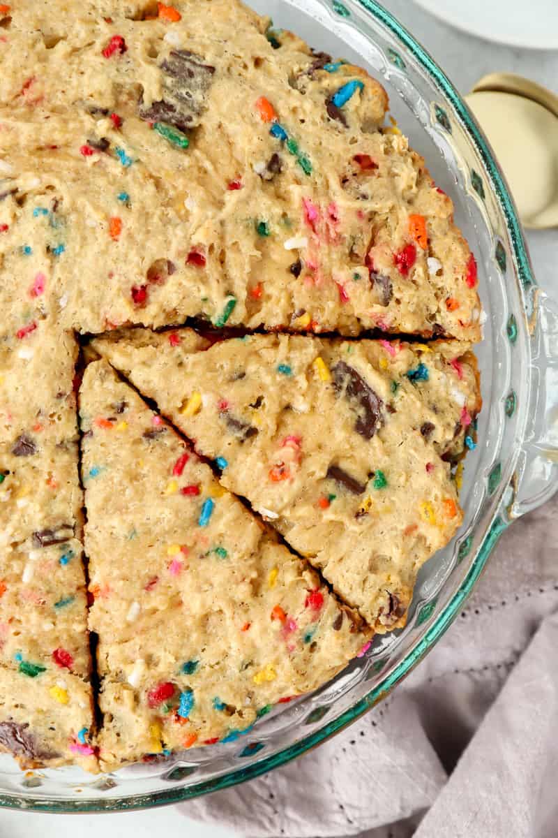 Banana Split Cookie Pie - A Seasoned Greeting