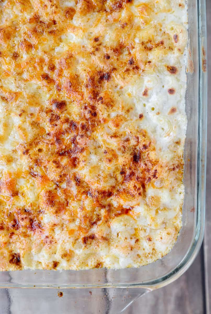 White Cheddar Mac and Cheese - A Seasoned Greeting