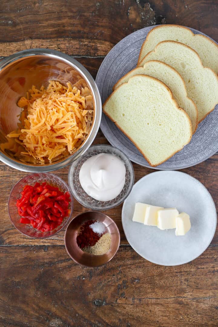 Pimento Cheese Grilled Cheese - A Seasoned Greeting