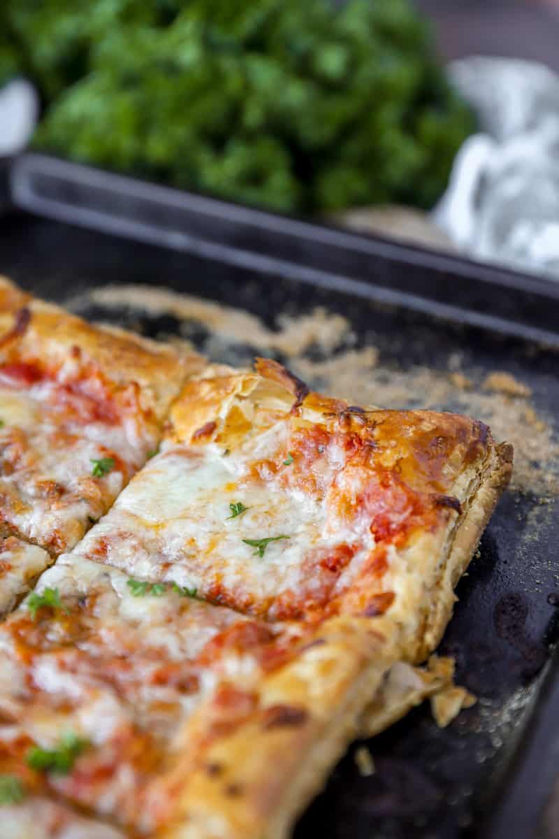 Puff Pastry Pizza - A Seasoned Greeting
