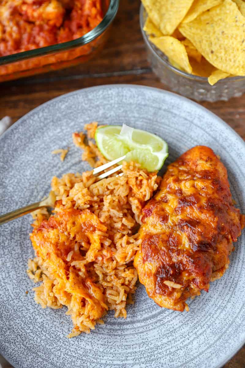 Salsa Chicken and Rice - A Seasoned Greeting